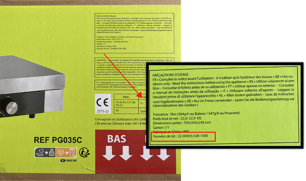 Formulaire SAV - Service client Cook'in Garden